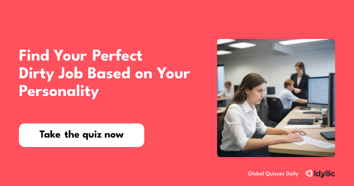 Find Your Perfect Dirty Job Based on Your Personality