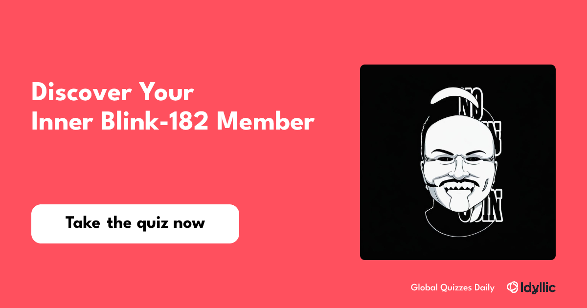 Discover Your Inner Blink-182 Member