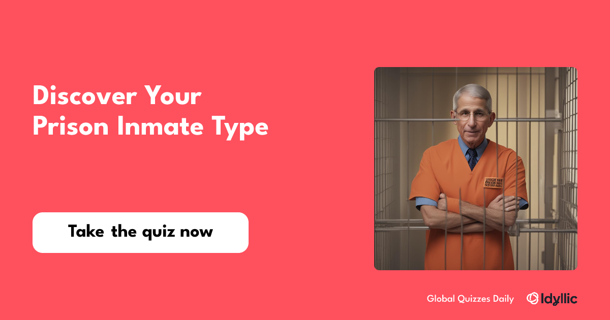 Discover Your Prison Inmate Type