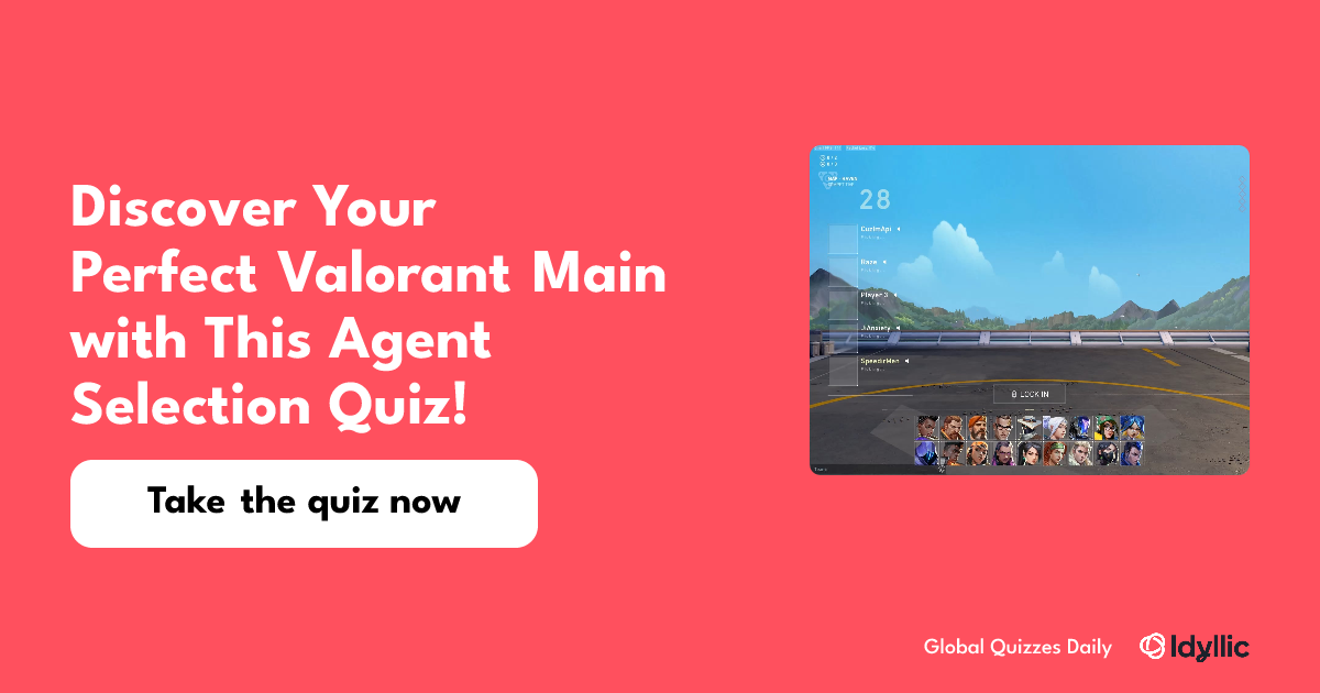 Discover Your Perfect Valorant Main with This Agent Selection Quiz!