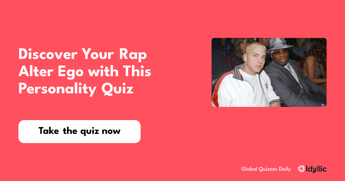 Discover Your Rap Alter Ego with This Personality Quiz
