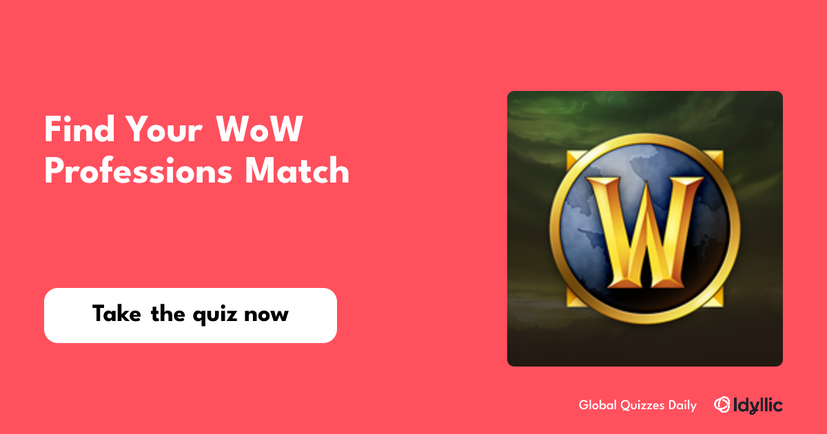 Find Your WoW Professions Match