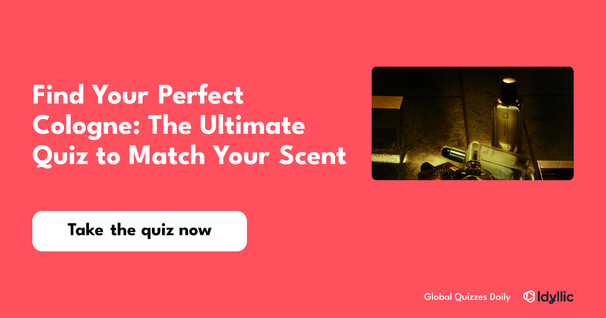 Find Your Perfect Cologne: The Ultimate Quiz to Match Your Scent