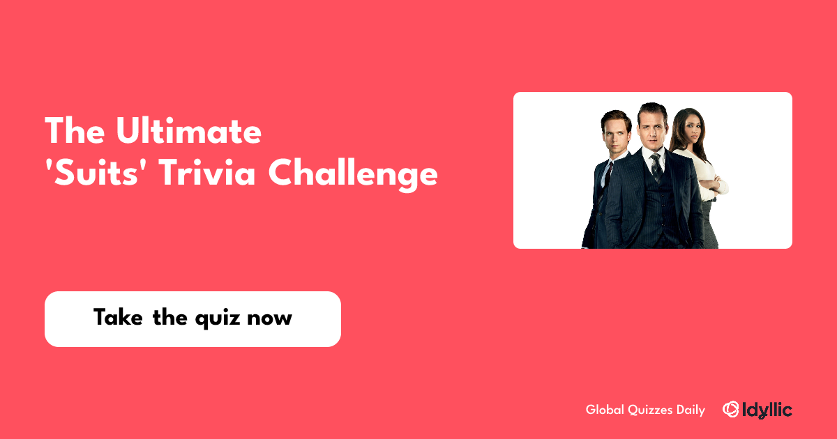 The Ultimate 'Suits' Trivia Challenge