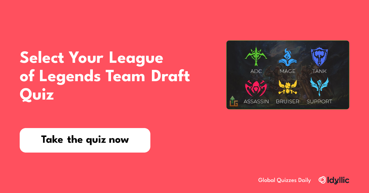 Select Your League of Legends Team Draft Quiz