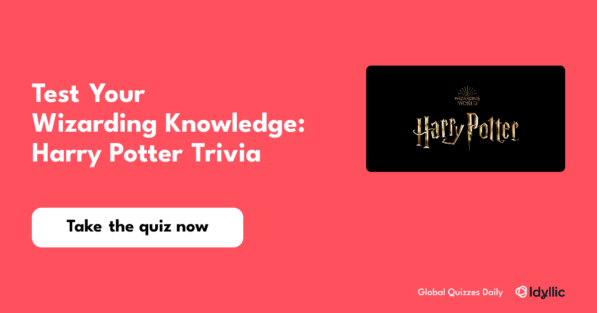 Test Your Wizarding Knowledge: Harry Potter Trivia