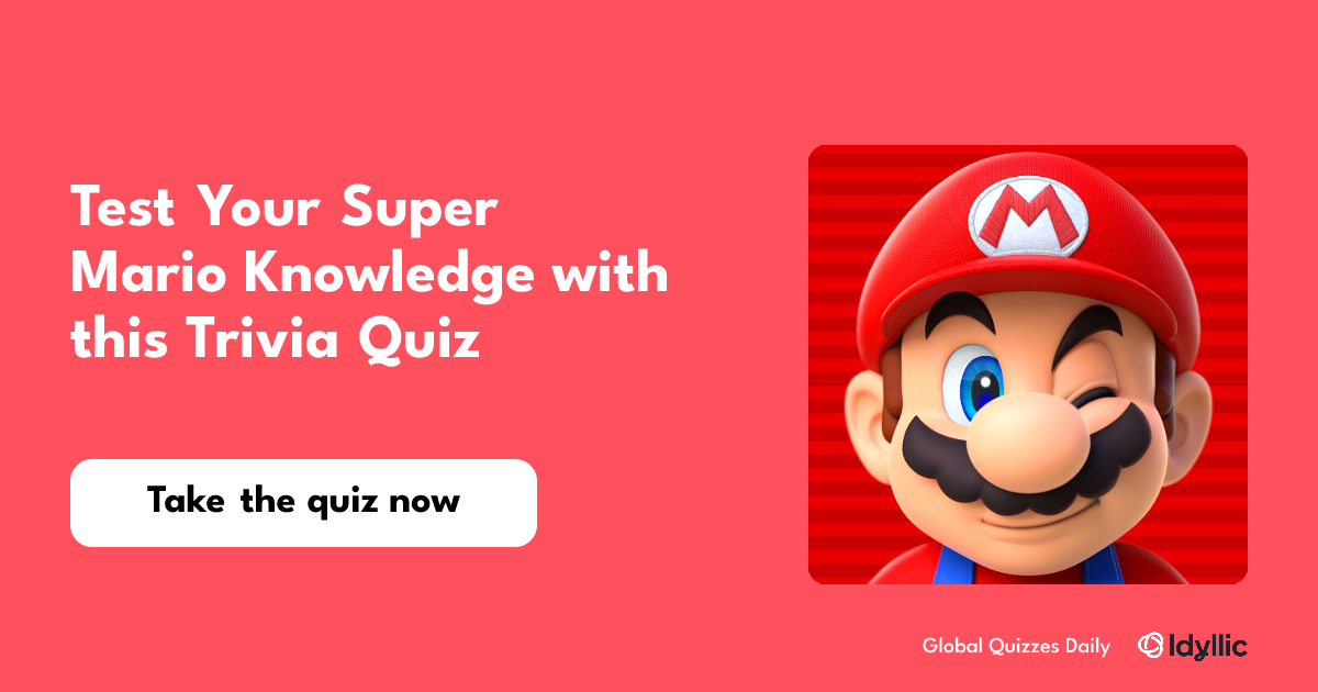 Test Your Super Mario Knowledge with this Trivia Quiz