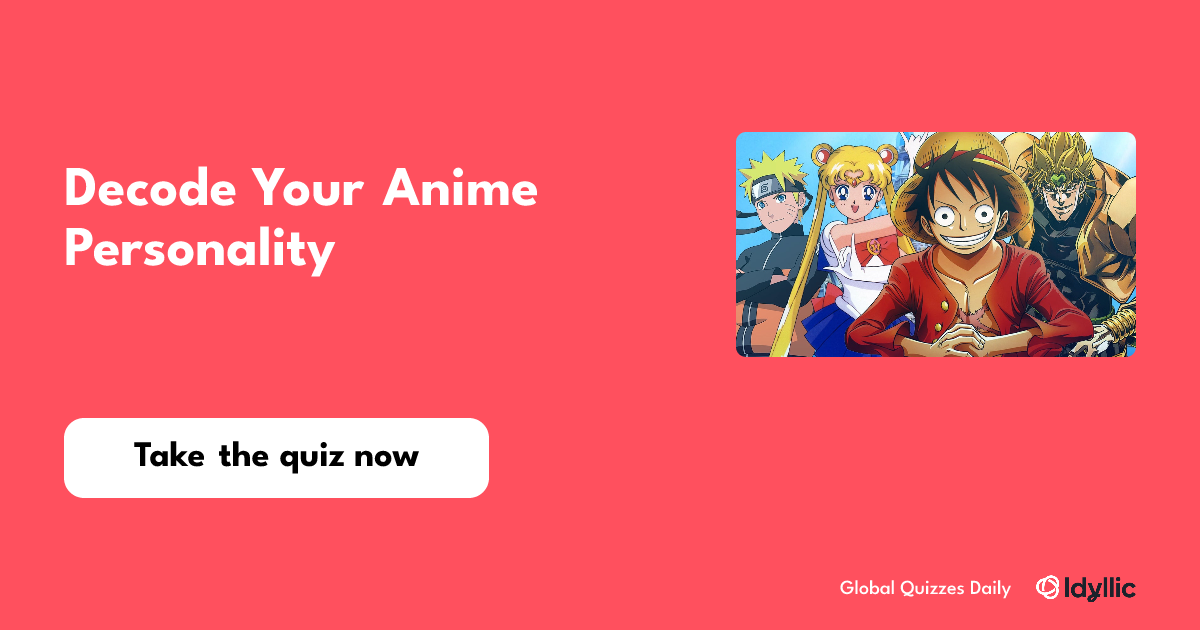 Decode Your Anime Personality