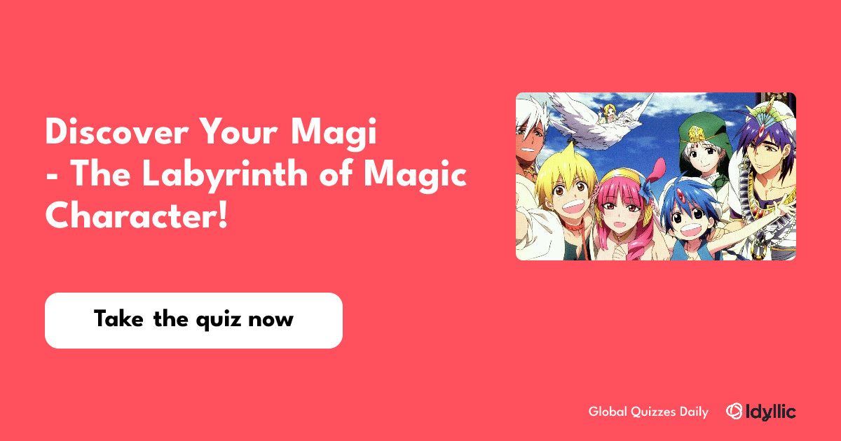 Discover Your Magi - The Labyrinth of Magic Character!