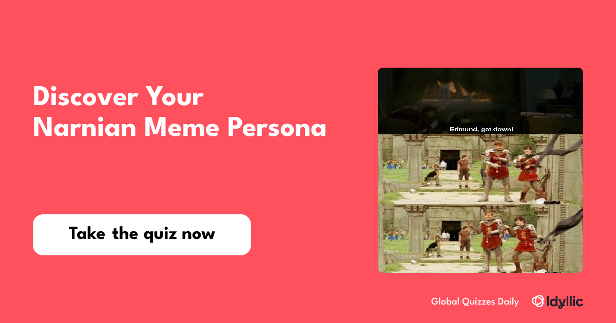 Discover Your Narnian Meme Persona