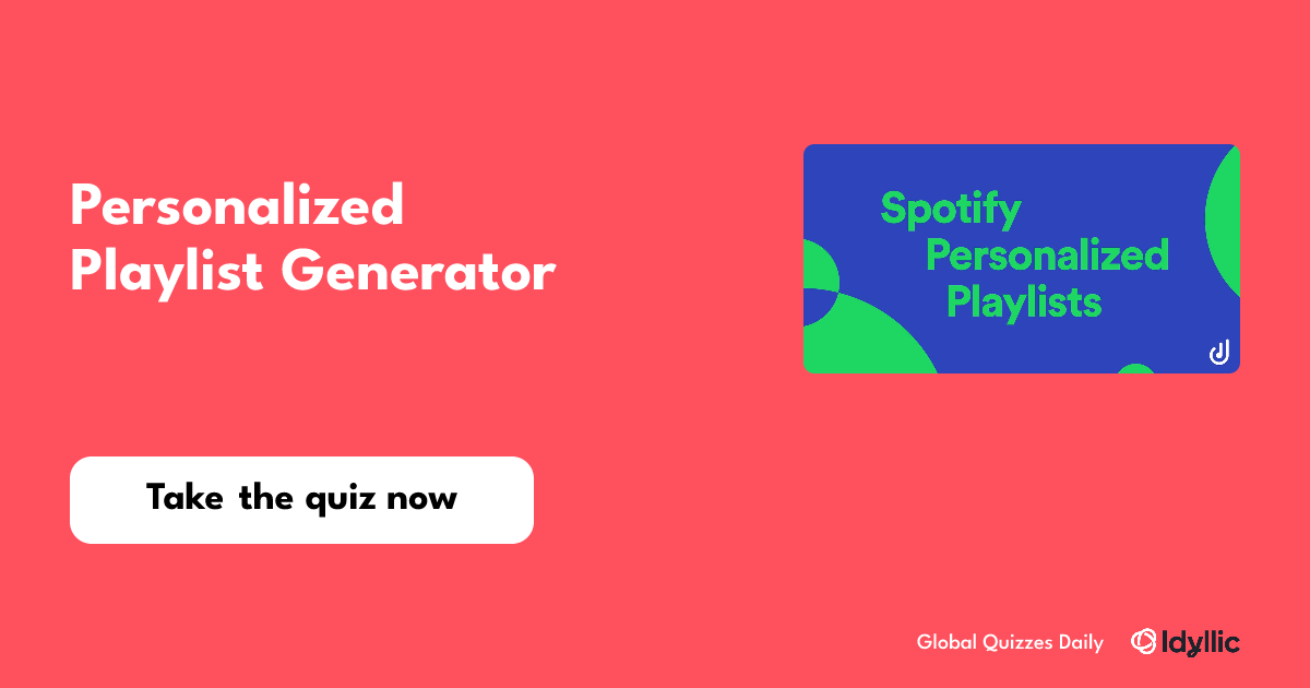 Personalized Playlist Generator