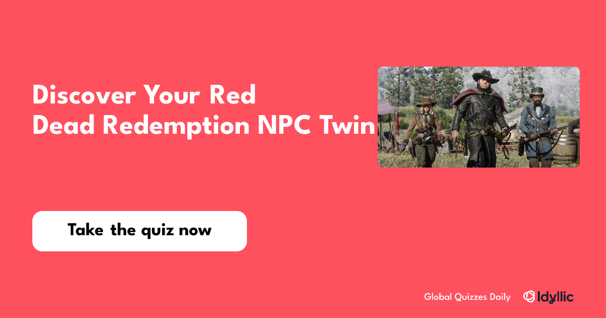 Discover Your Red Dead Redemption NPC Twin