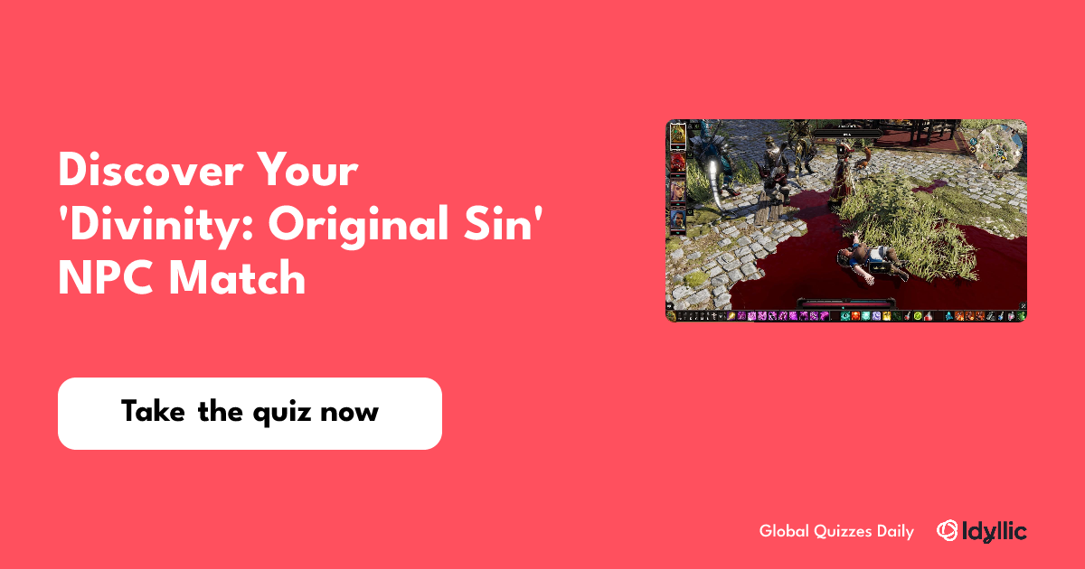 Discover Your 'Divinity: Original Sin' NPC Match