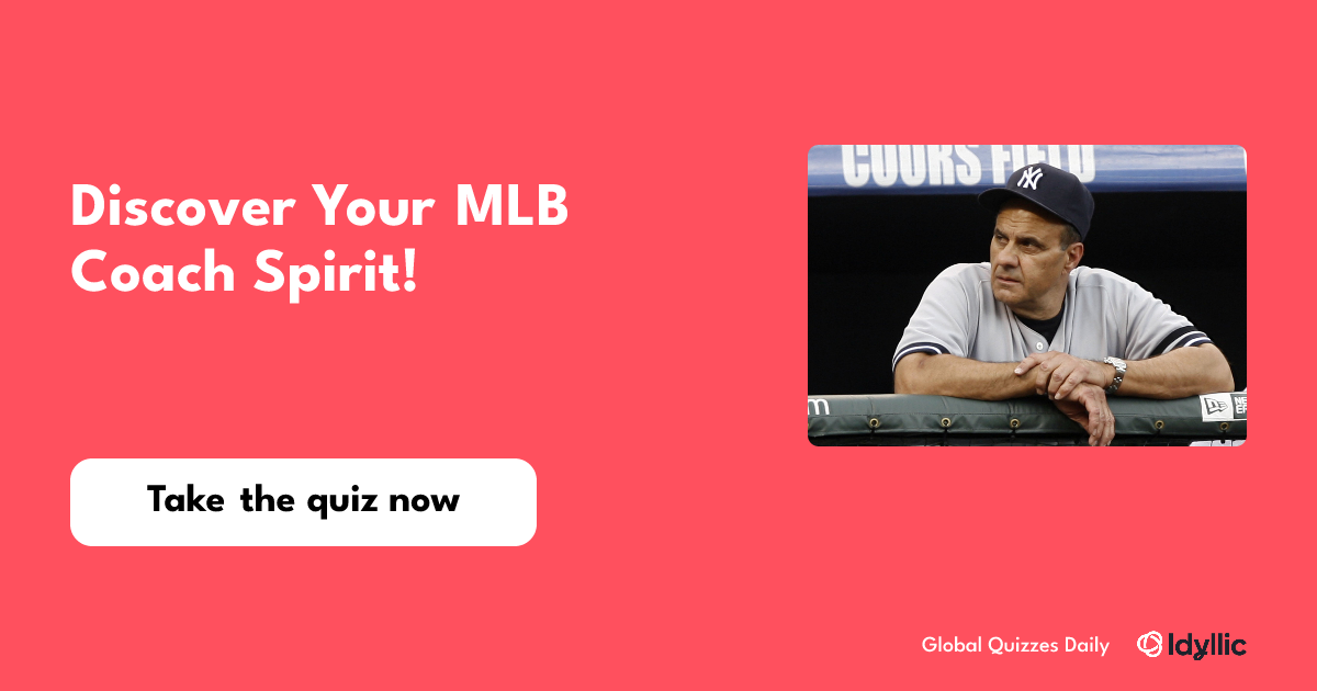 Discover Your MLB Coach Spirit!