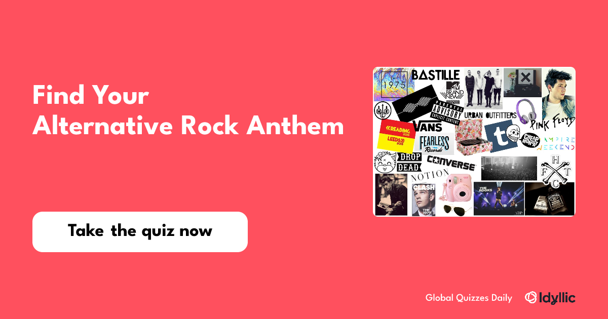 Find Your Alternative Rock Anthem