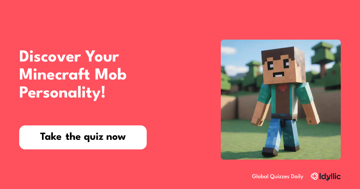 Discover Your Minecraft Mob Personality!