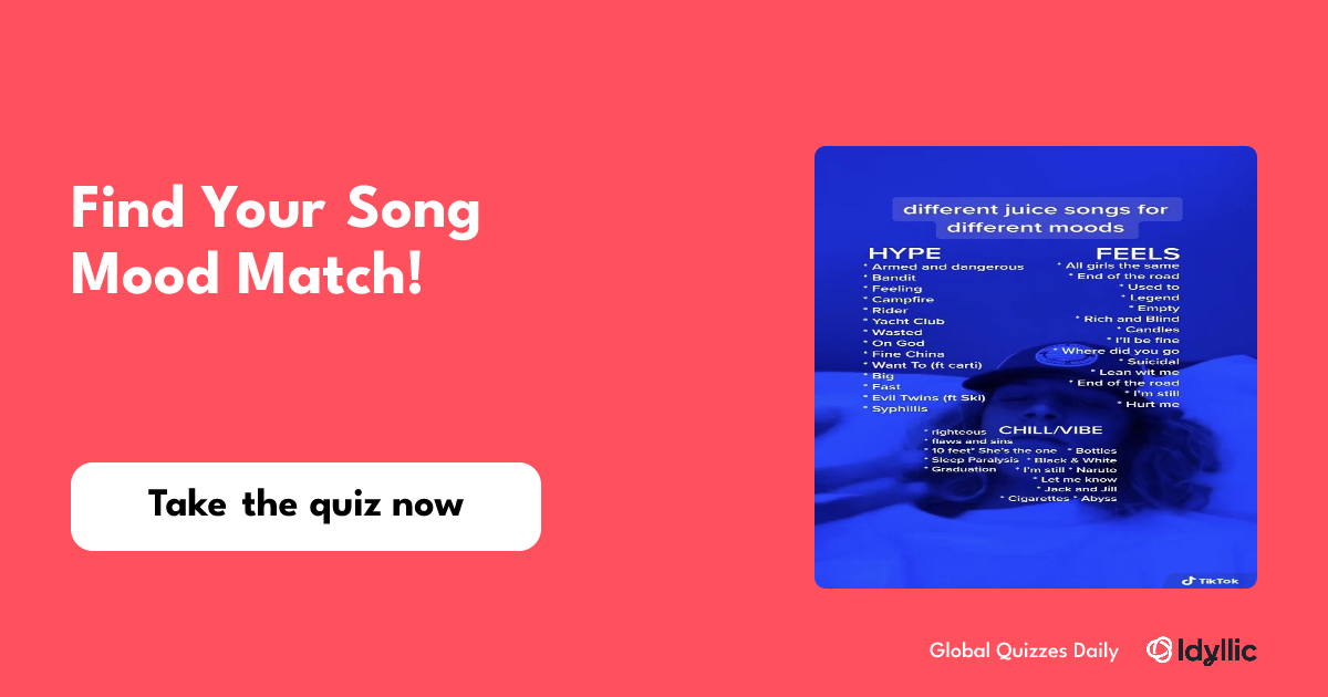 Find Your Song Mood Match!
