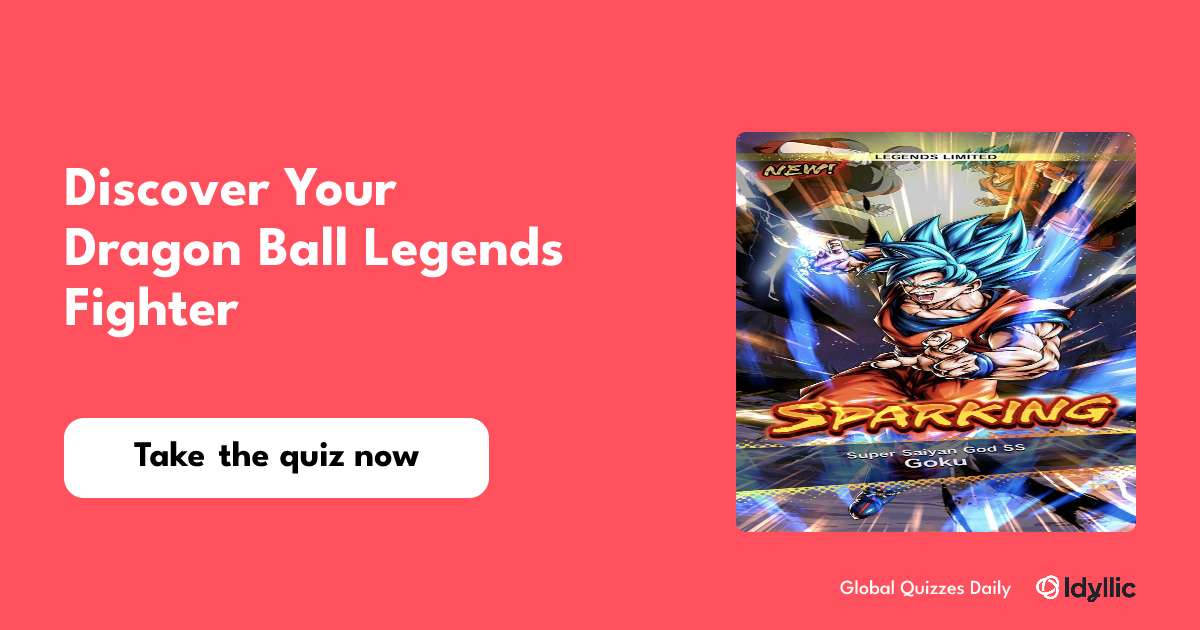 Discover Your Dragon Ball Legends Fighter