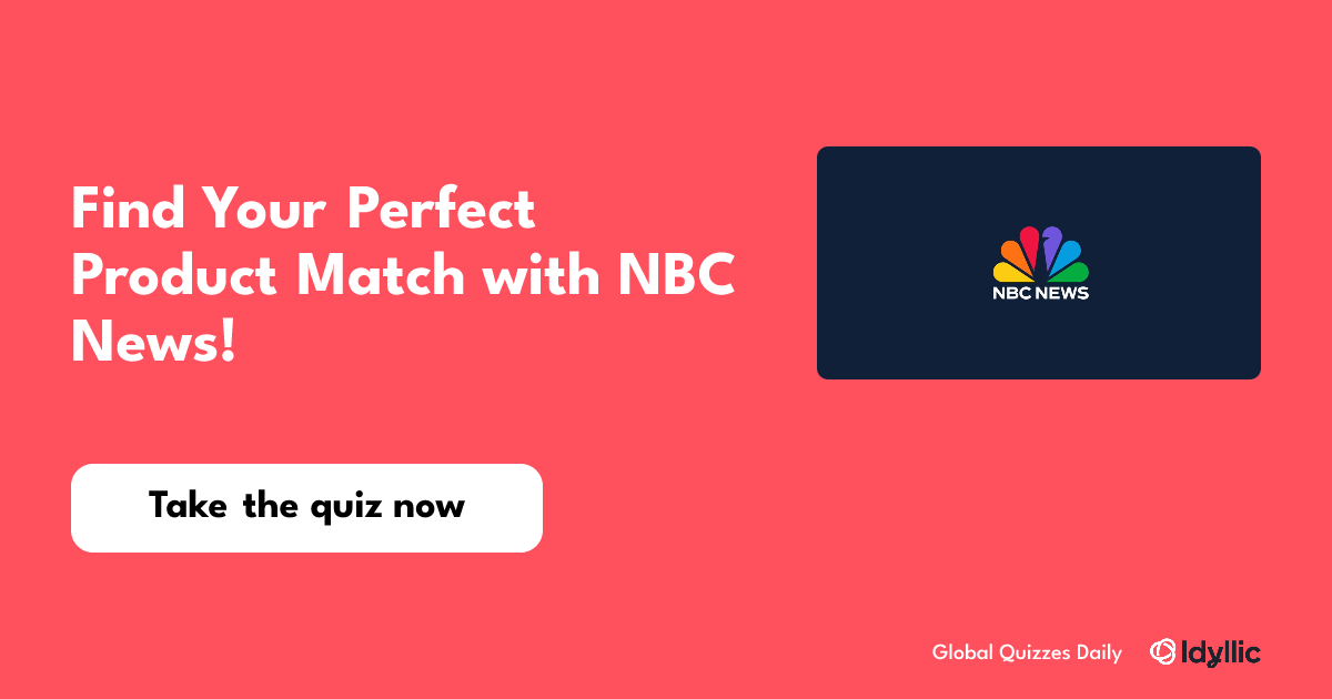 Find Your Perfect Product Match with NBC News!