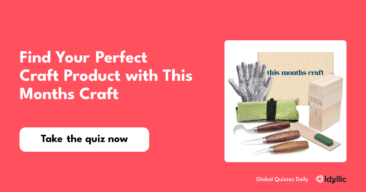 Find Your Perfect Craft Product with This Months Craft