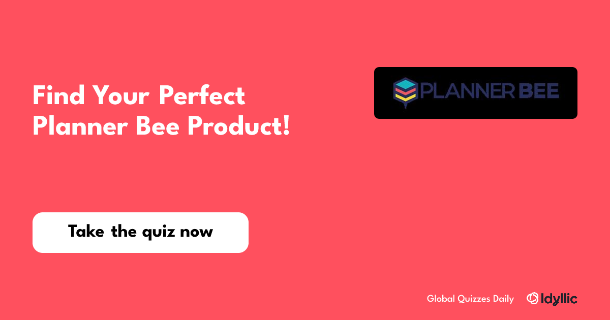Find Your Perfect Planner Bee Product!