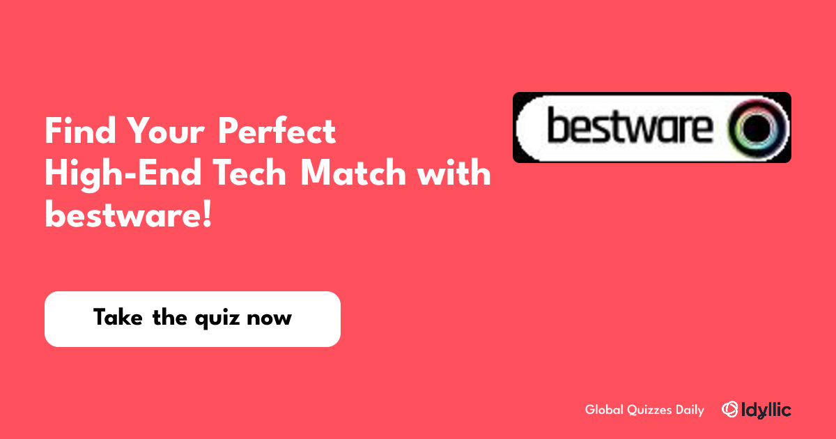 Find Your Perfect High-End Tech Match with bestware!