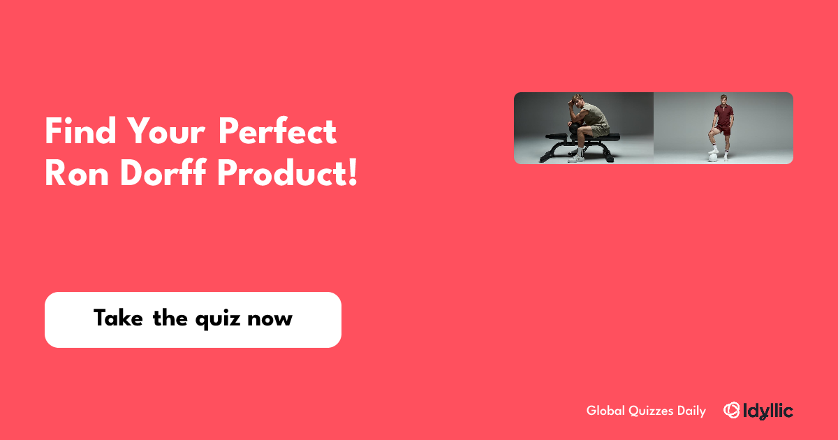 Find Your Perfect Ron Dorff Product!