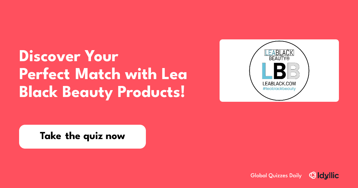 Discover Your Perfect Match with Lea Black Beauty Products!
