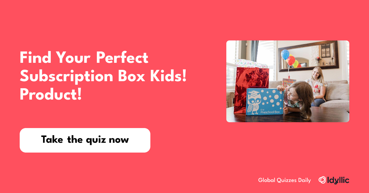Find Your Perfect Subscription Box Kids! Product!