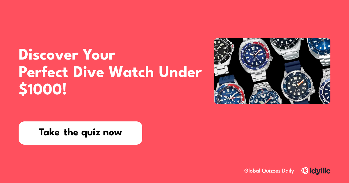 Discover Your Perfect Dive Watch Under $1000!