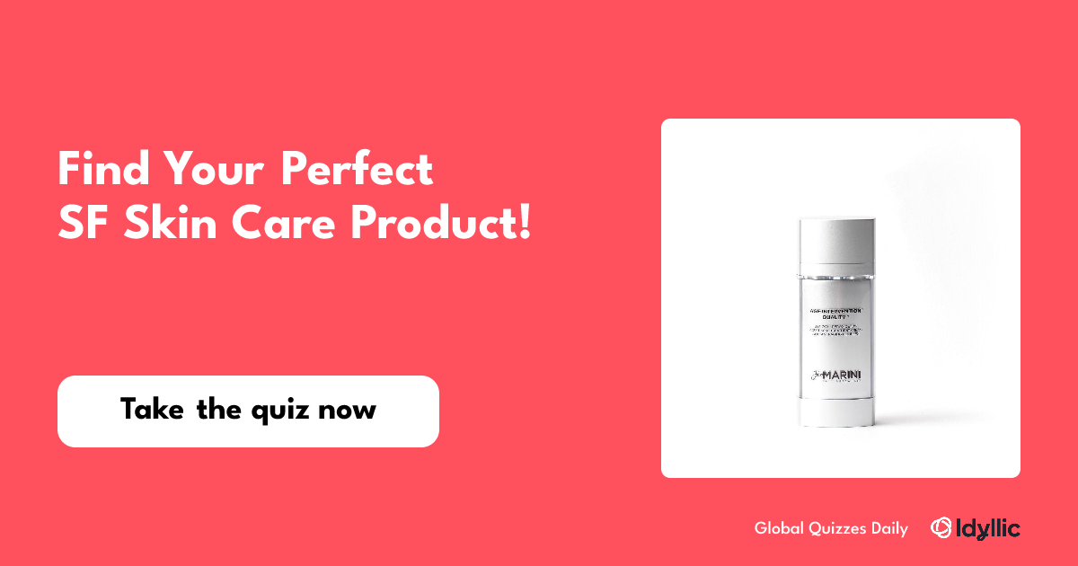 Find Your Perfect SF Skin Care Product!