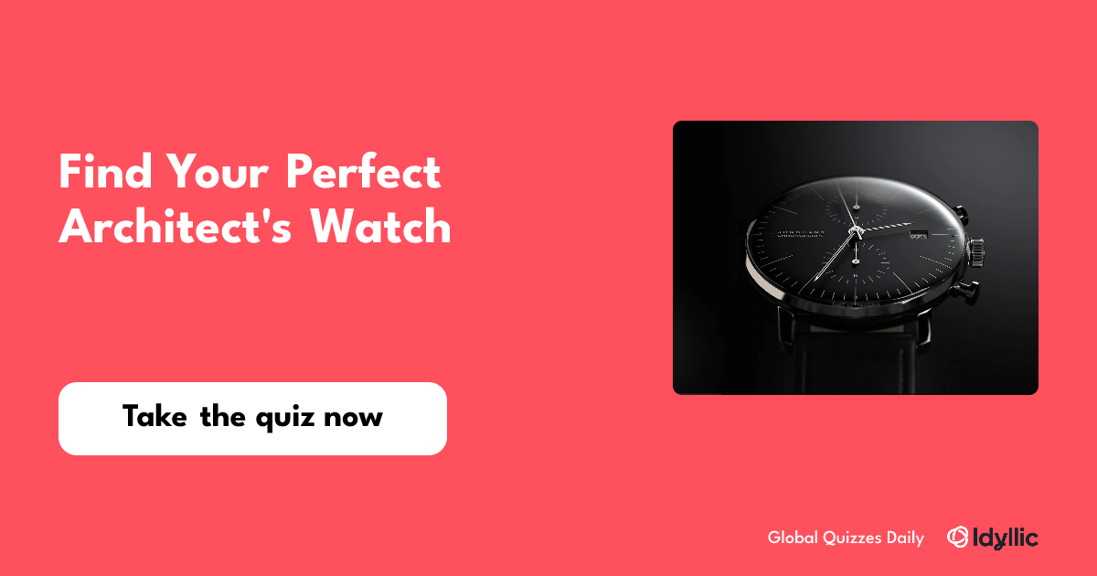 Find Your Perfect Architect's Watch