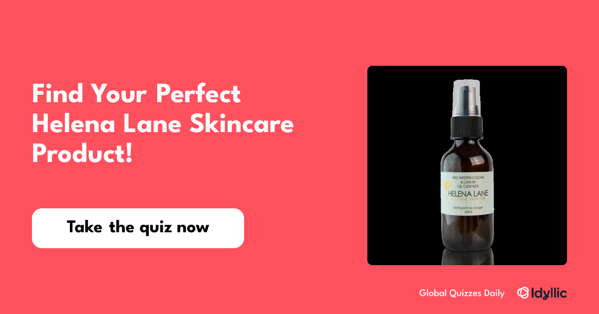 Find Your Perfect Helena Lane Skincare Product!