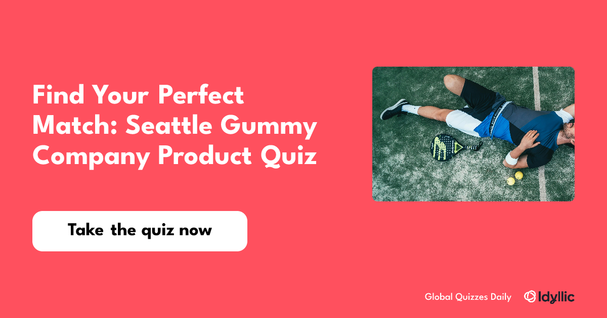 Find Your Perfect Match: Seattle Gummy Company Product Quiz