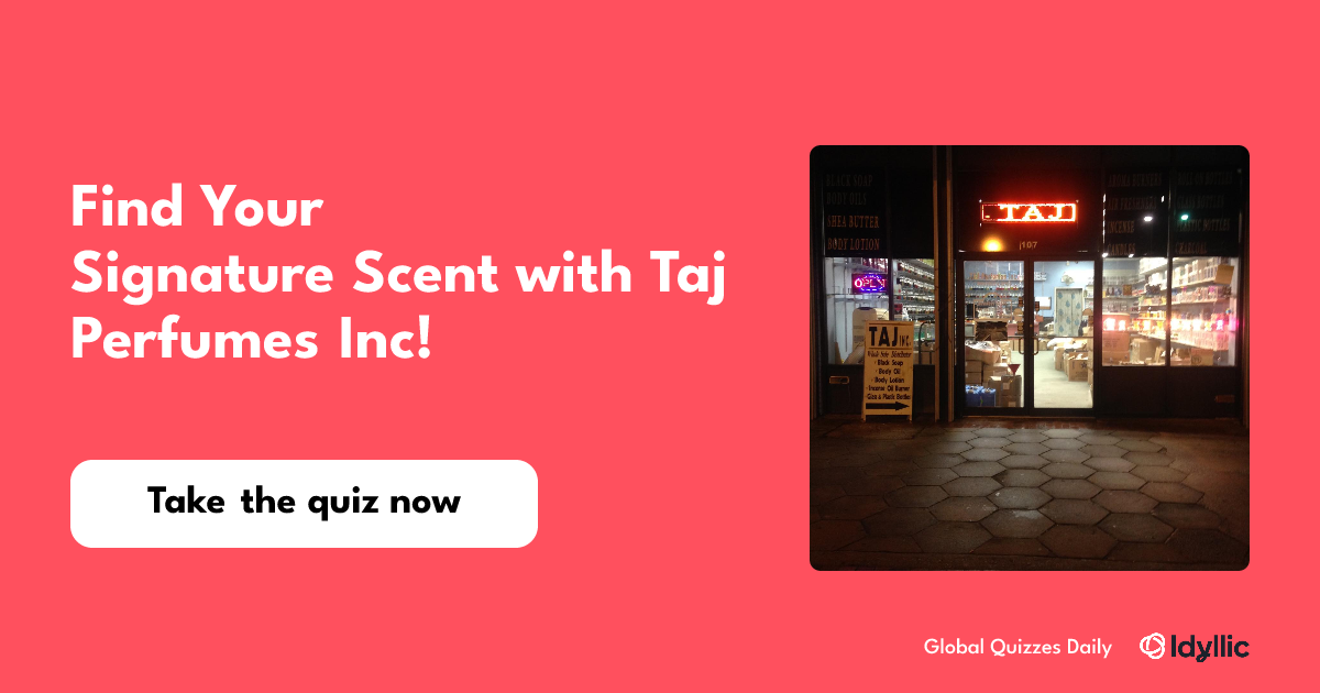 Find Your Signature Scent with Taj Perfumes Inc!