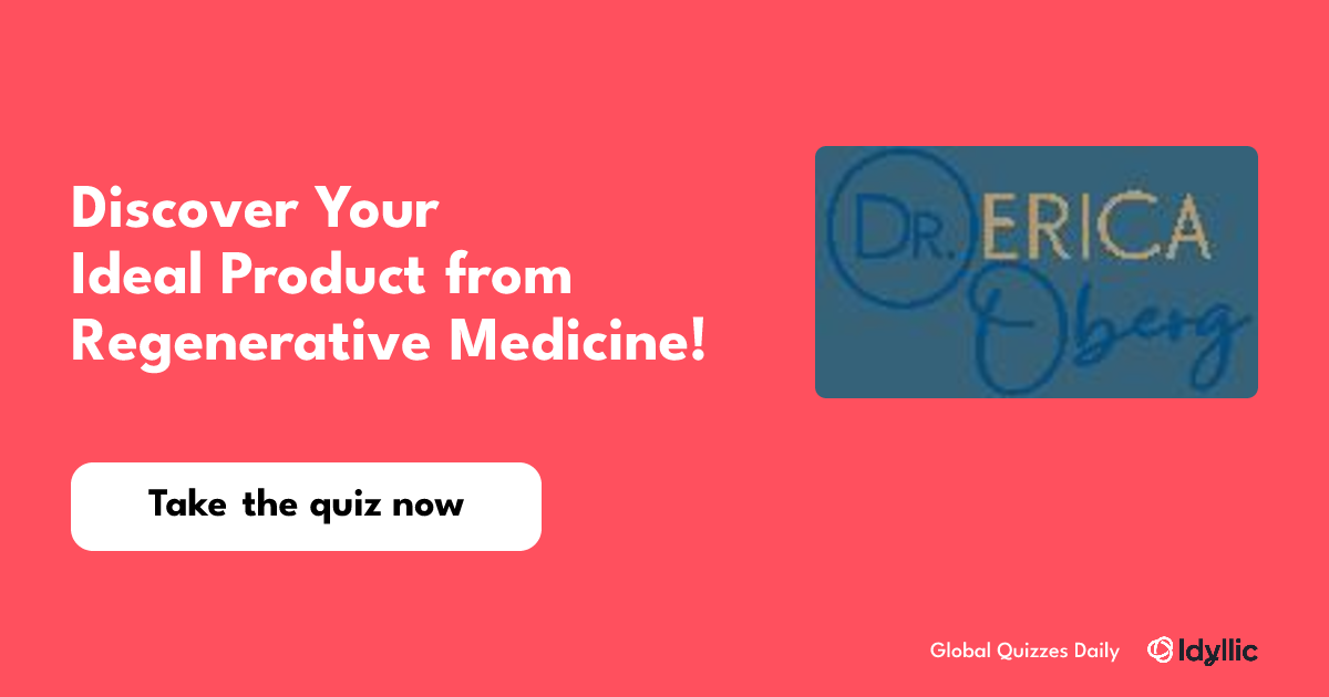 Discover Your Ideal Product from Regenerative Medicine!