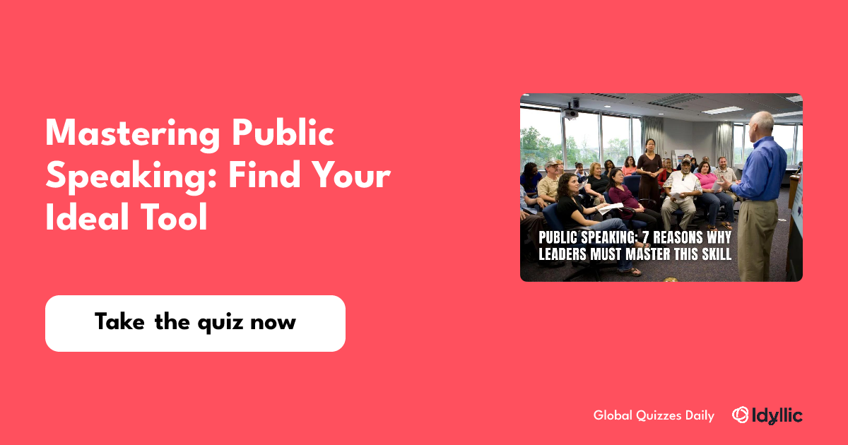 Mastering Public Speaking: Find Your Ideal Tool