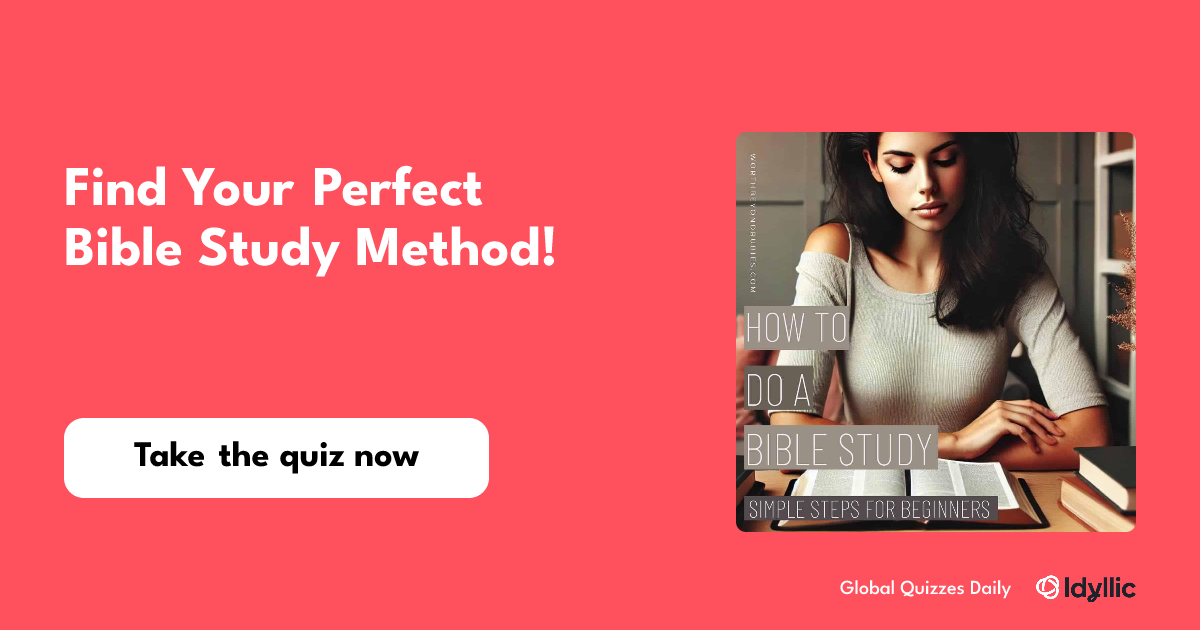 Find Your Perfect Bible Study Method!