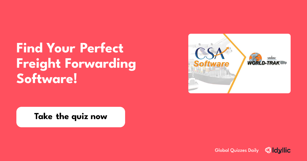 Find Your Perfect Freight Forwarding Software!