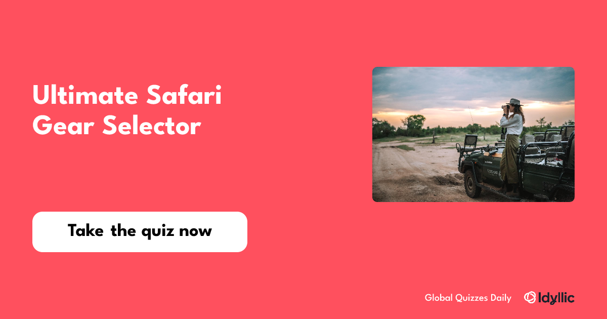 Ultimate Safari Gear Selector