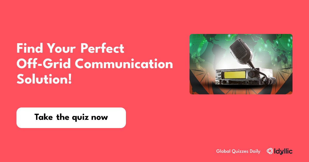 Find Your Perfect Off Grid Communication Solution