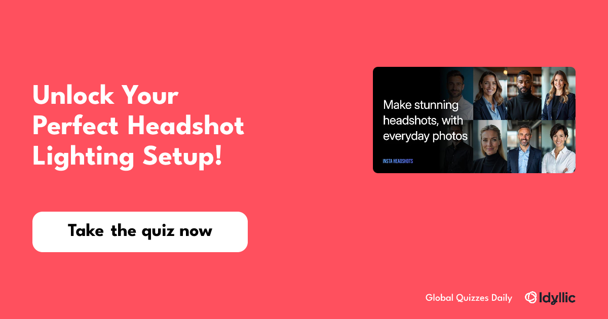 Unlock Your Perfect Headshot Lighting Setup!