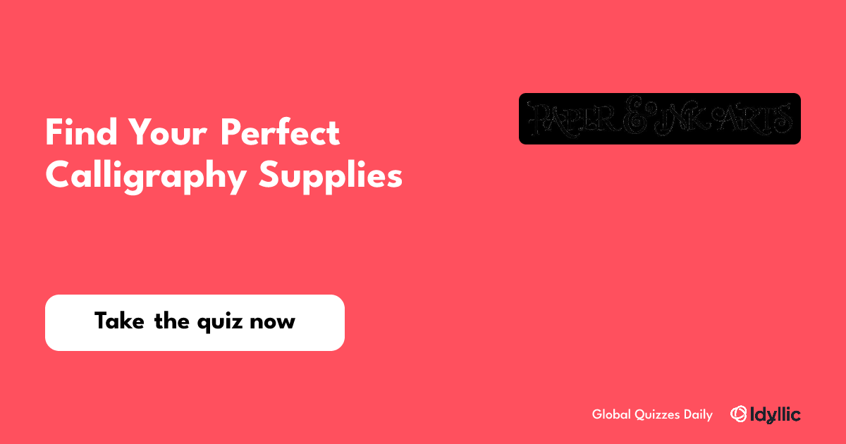 Find Your Perfect Calligraphy Supplies