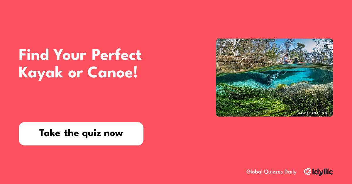 Find Your Perfect Kayak or Canoe!