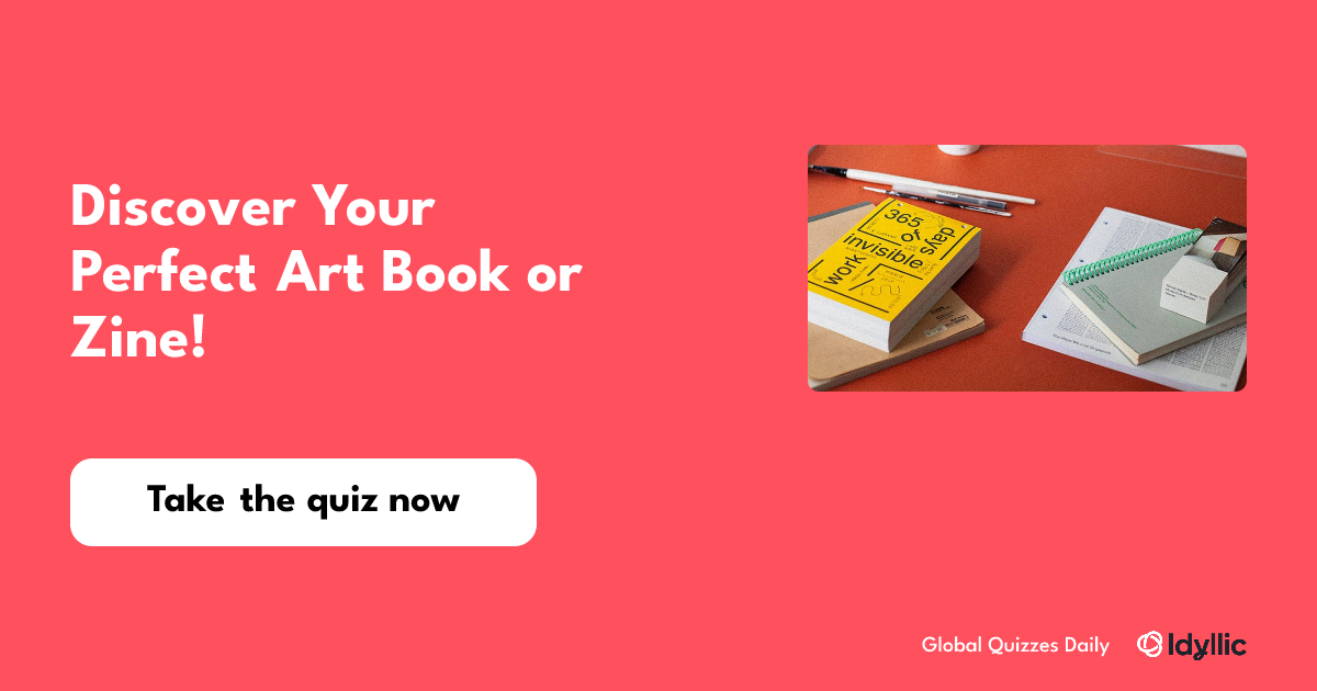 Discover Your Perfect Art Book or Zine!