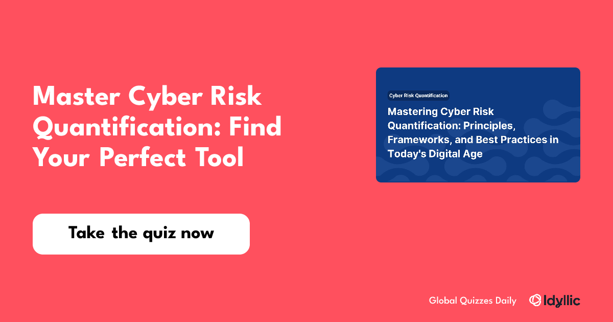 Master Cyber Risk Quantification: Find Your Perfect Tool