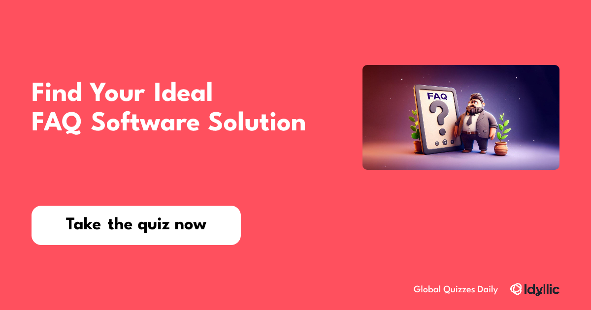 Find Your Ideal FAQ Software Solution