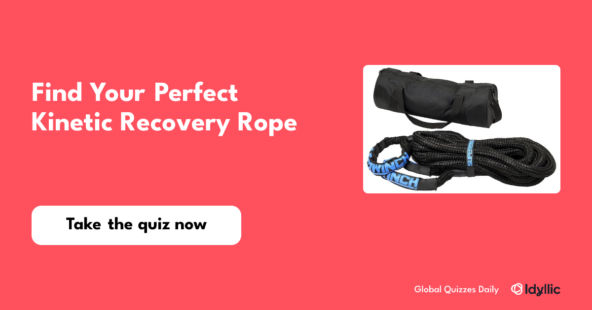 Find Your Perfect Kinetic Recovery Rope