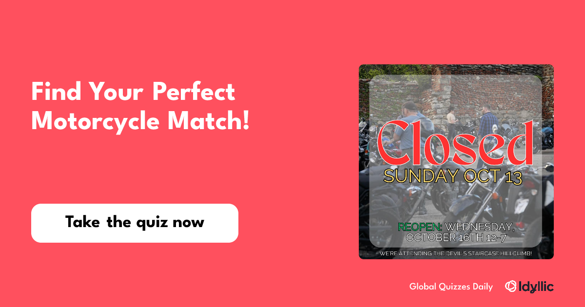 Find Your Perfect Motorcycle Match!