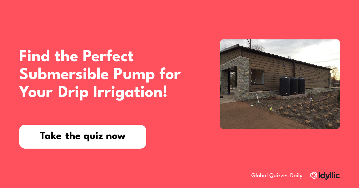 Find the Perfect Submersible Pump for Your Drip Irrigation!